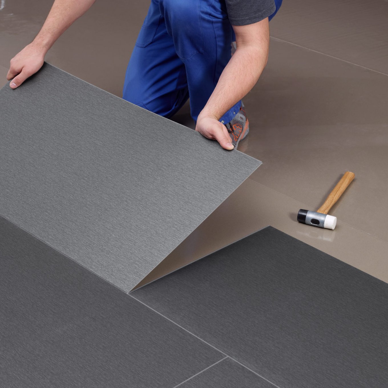   Designboden Vinylboden  Kleben oder Klicken  wineo